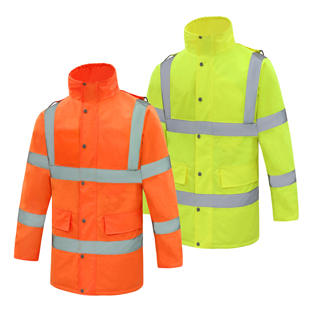 AQUA HIGH VISIBILITY WATERPROOF JACKET | Future Garments - Technically ...
